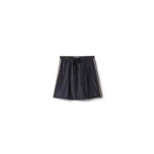 Miu Miu Technical Silk Skirt