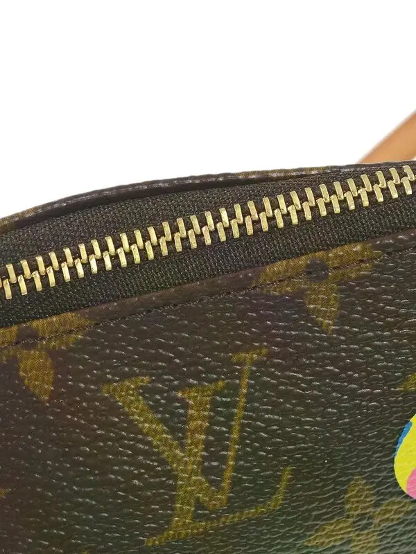 LOUIS VUITTON 2004 Monogram Panda Pochette Accessoires Handbag