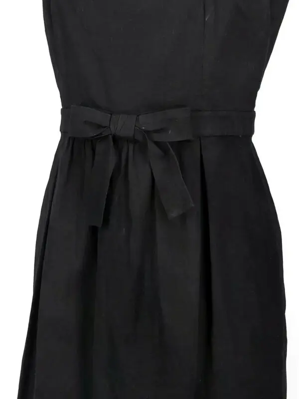 Moschino Bow-detail Sleeveless Mini Dress