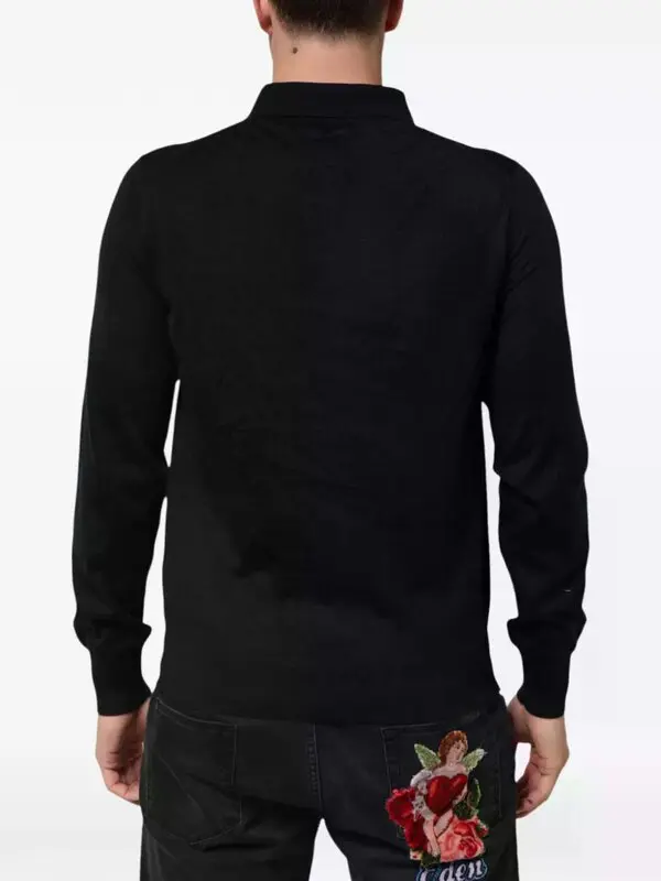 Dolce & Gabbana Crest Long-sleeve Sweater