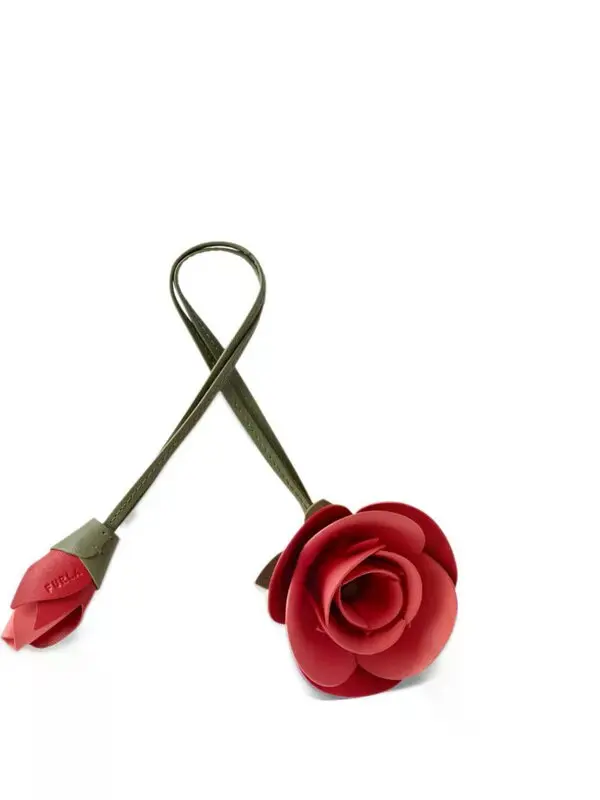 Furla Floral-motif Bag Charm