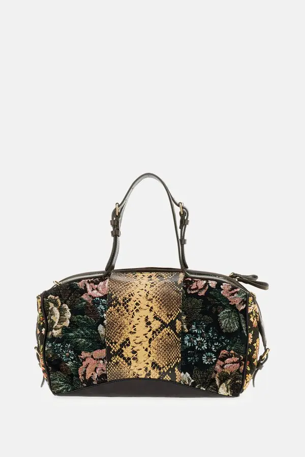 Dries Van Noten East West Jacquard Bag