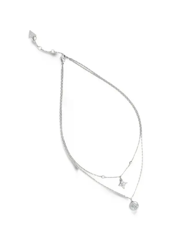 Guess Crystal-embellished Layered Necklace