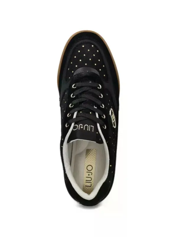 Liu Jo Sneakers In Velvet Polka-dot