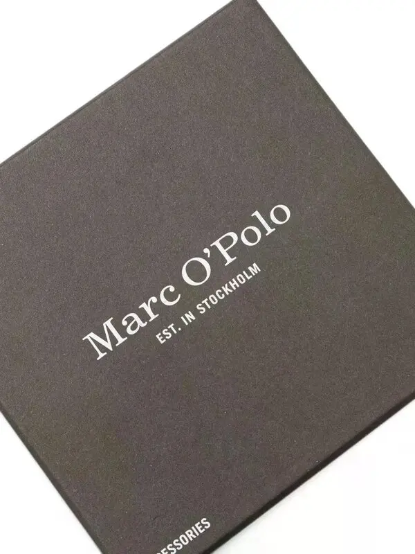 Marc O'polo Billis Buckle-fastening Grained-leather Belt