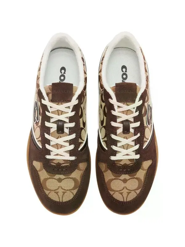 COACH Track Sneaker In Signature Jacquard