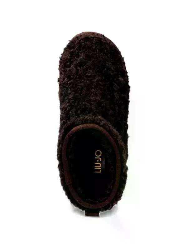 Liu Jo Ankle Boots Warm Platform In Teddy