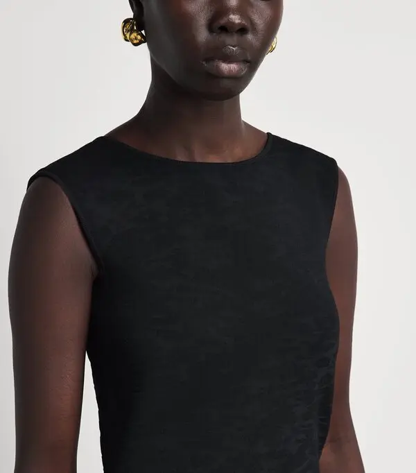 JOSEPH Milano Knit Jacquard Orosia Midi Dress