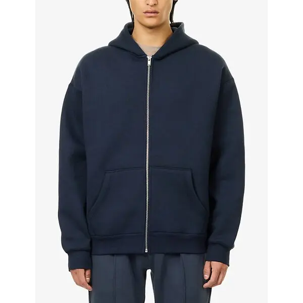 ARNE Relaxed-fit Zip-through Cotton-jersey Hoodie