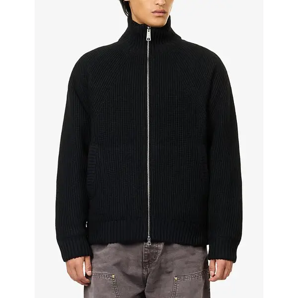 Carhartt Work In Progress Banley Zipped Knitted Sumper Jacket