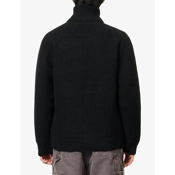 Carhartt Work In Progress Banley Zipped Knitted Sumper Jacket