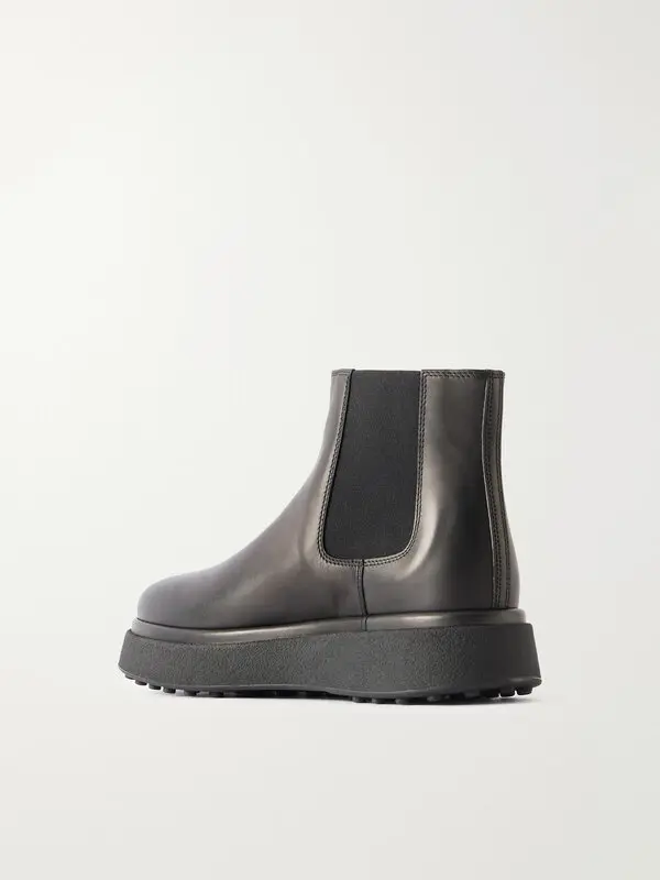 TOD'S Gomma 30 Leather Ankle Boots