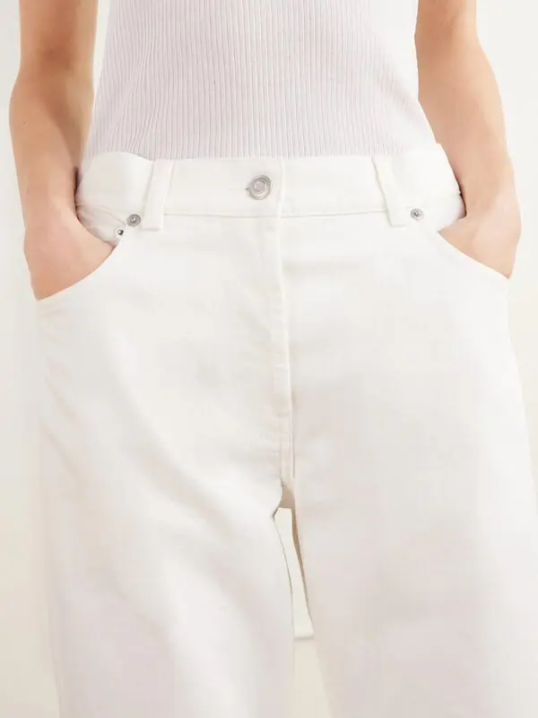 THE ROW Imma Mid-rise Straight-leg Jeans