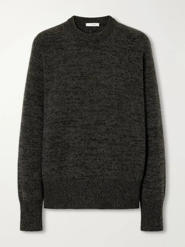 THE ROW Quellin Mouliné Cashmere Sweater