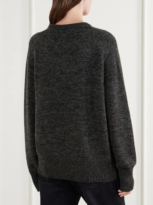 THE ROW Quellin Mouliné Cashmere Sweater