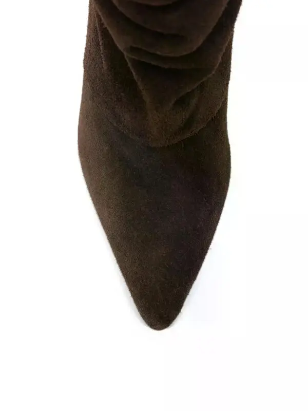 DIVINE FOLLIE Slouchy Pointed-toe Boots