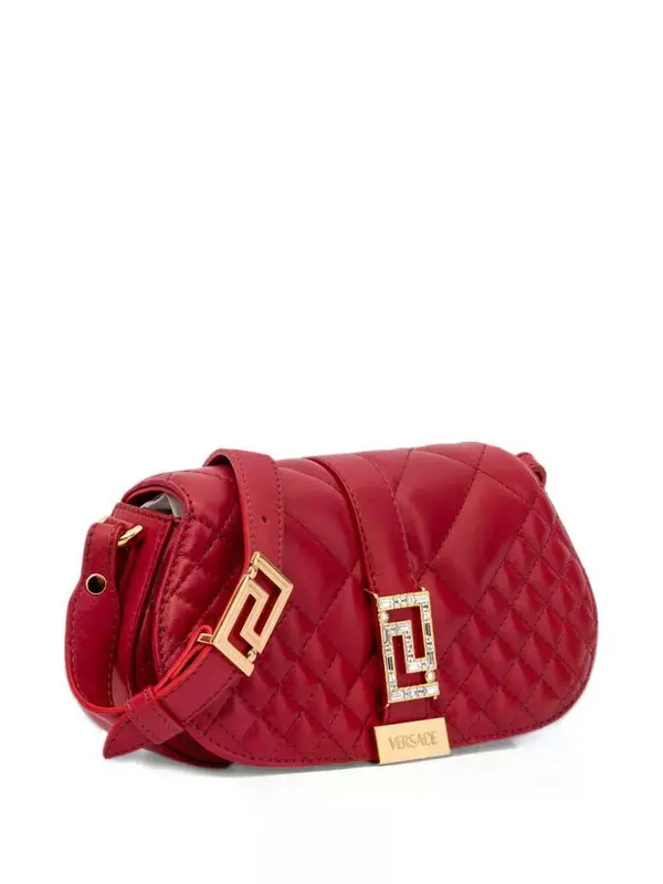 Versace Quilted-leather Shoulder Bag