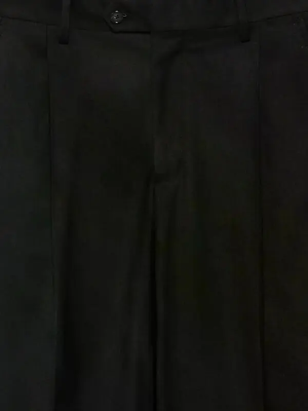MARSEM Pleated Straight-leg Trousers