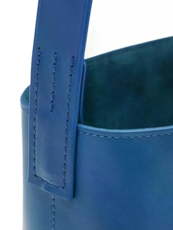 Auralee Small Leather Tote Bag