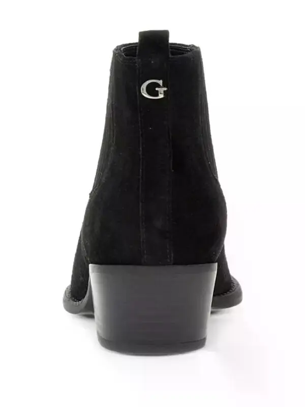 Guess Wynie Suede Boots - Black