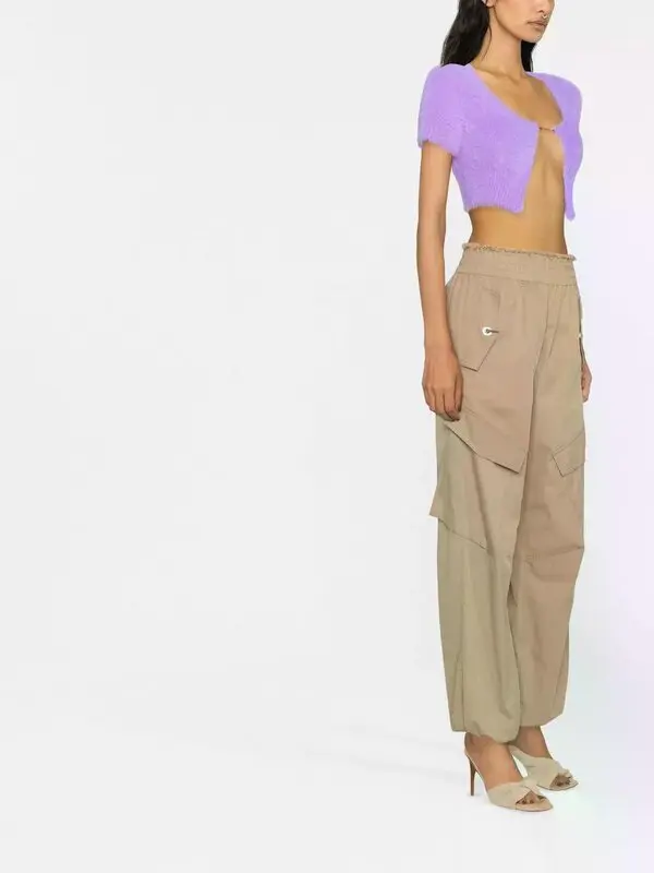 Jacquemus La Maille Neve Cardigan - Purple