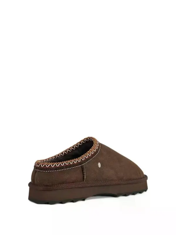 EMU AUSTRALIA Sharky Scuff Embroidered Slip-on Slippers