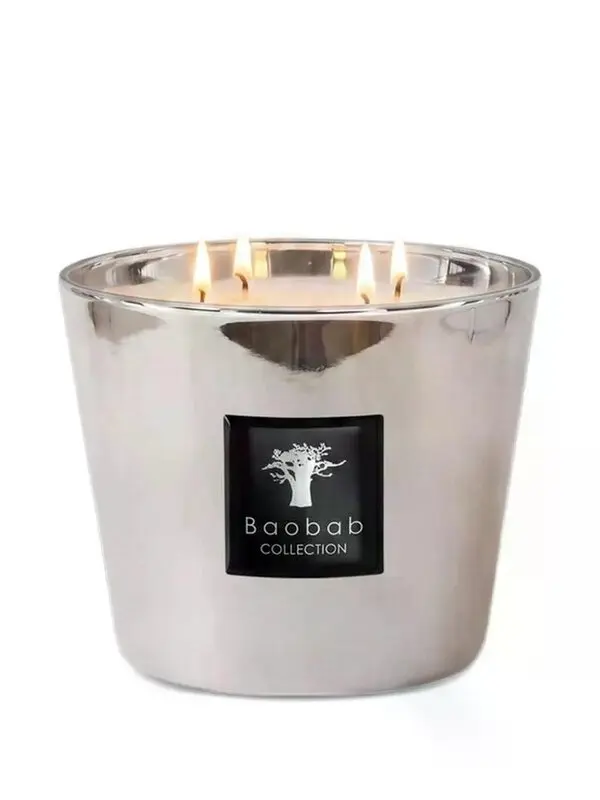 BAOBAB COLLECTION Platinum Classique Metallic-finish Candle