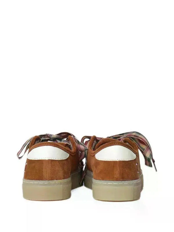 D.a.t.e. Suede Check-lace Sneakers