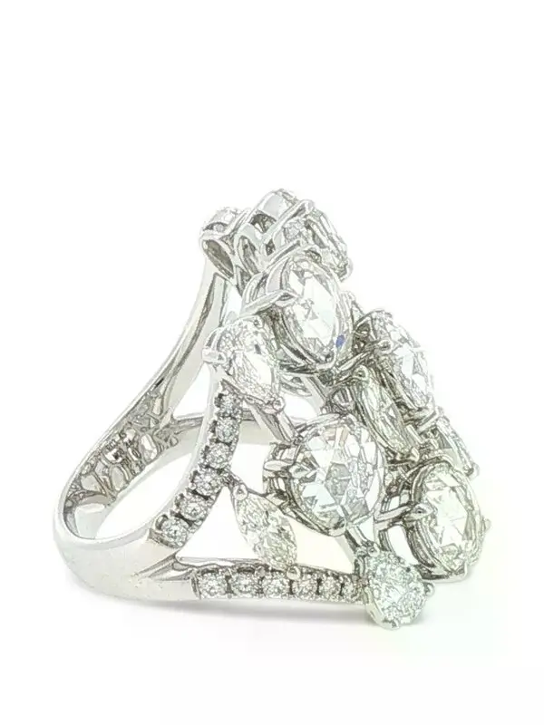 HYT JEWELRY Embellished Diamond Ring