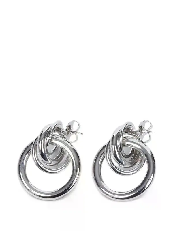 JUSTINE CLENQUET Cara Xl Hoop Earrings