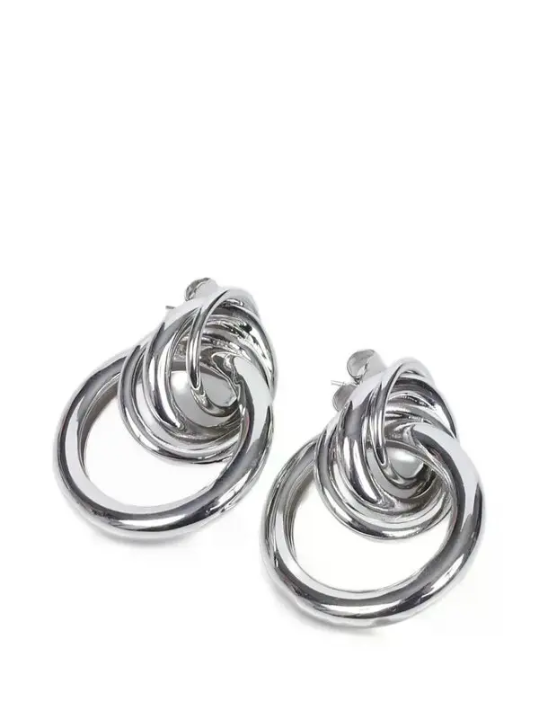 JUSTINE CLENQUET Cara Xl Hoop Earrings