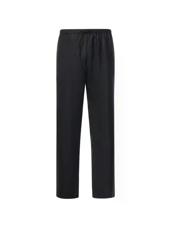 GRIFONI Drawstring Elasticated-waist Trousers