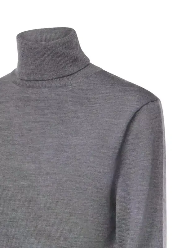 THE FRANKIE SHOP Eve Thin Turtleneck Sweater Light