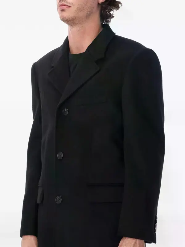 DUNST Single-breasted Notched-lapels Coat