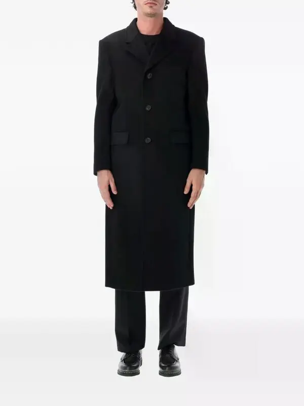 DUNST Single-breasted Notched-lapels Coat