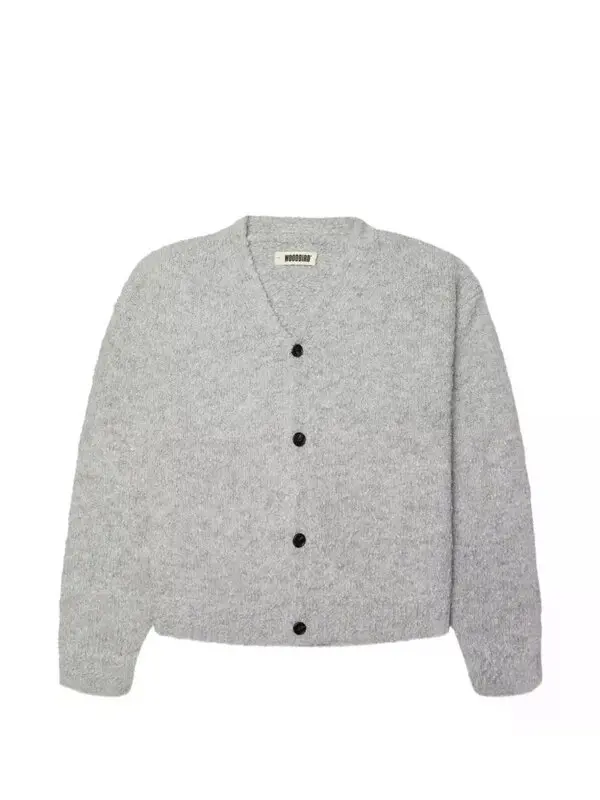 WOODBIRD Wbchi Bouclé-knit Cardigan