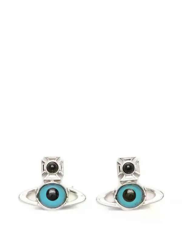 VIVIENNE WESTWOOD Deanna Orb Earrings - Silver