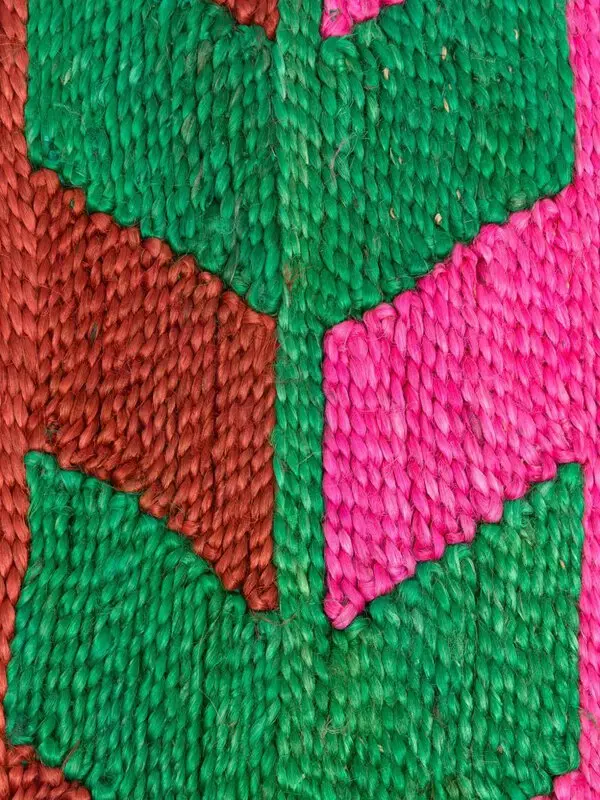 Colville Arrow Jute Mats - Red