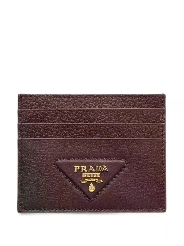 Prada Leather Card Holder