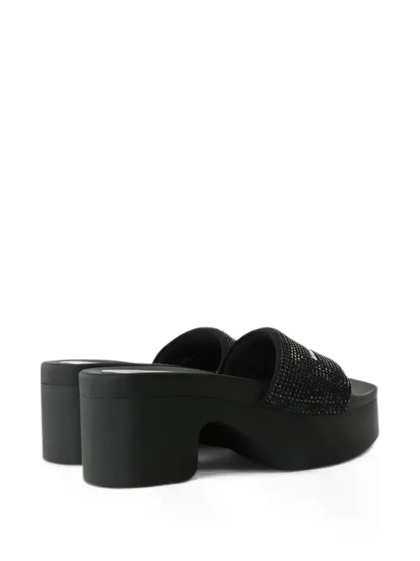 Alexander Wang Crystal Platform Slides