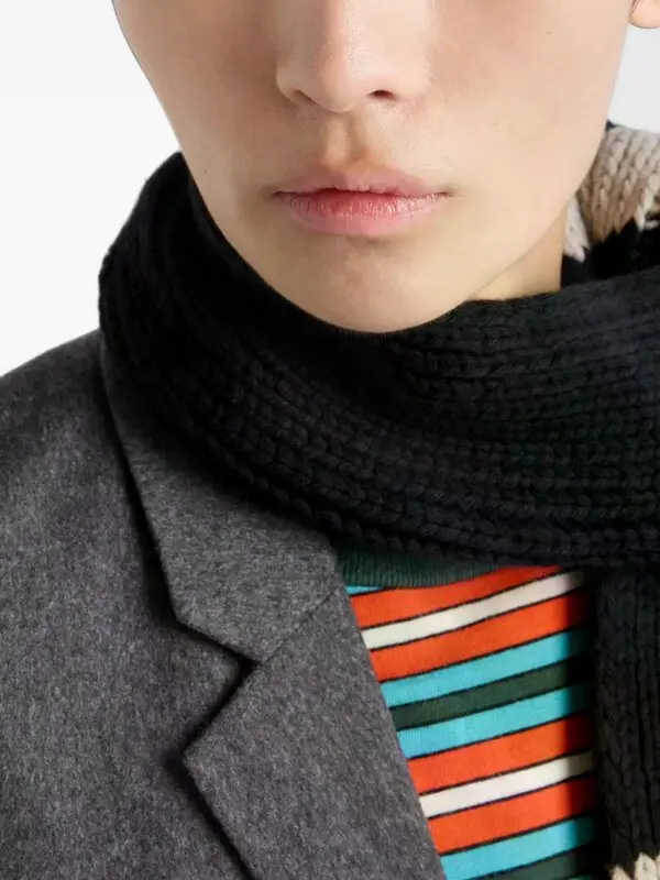 Prada Chest-pocket Single-breasted Coat