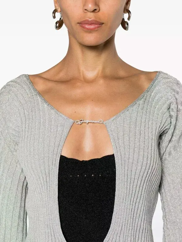 Jacquemus Pralu Lurex Cardigan