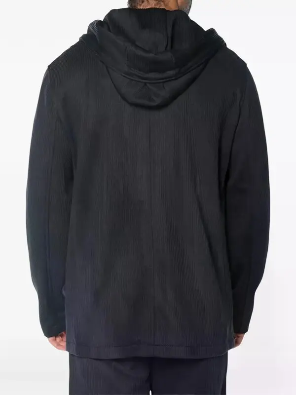 Armani Exchange Ribbed Hooded Jacket