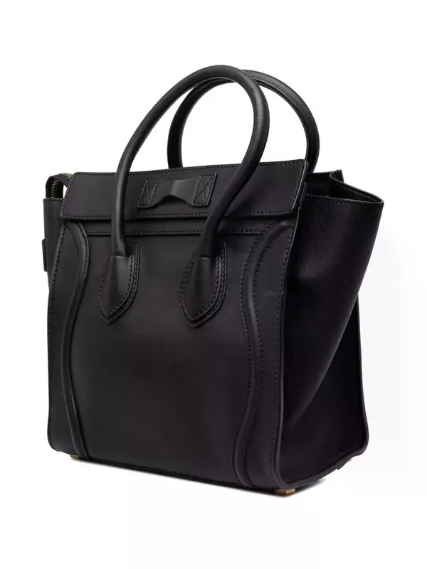 Celine 2013 Micro Smooth Calfskin Luggage Tote Bag