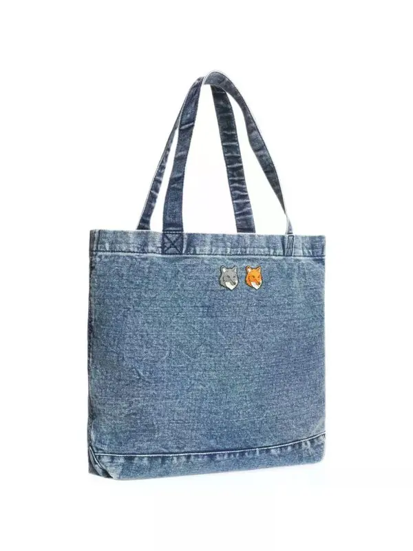 Maison Kitsuné Double Fox Tote Bag