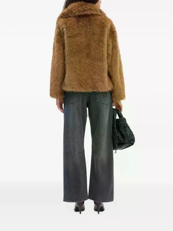 Munthe Vestine Faux-fur Double-breasted Jacket