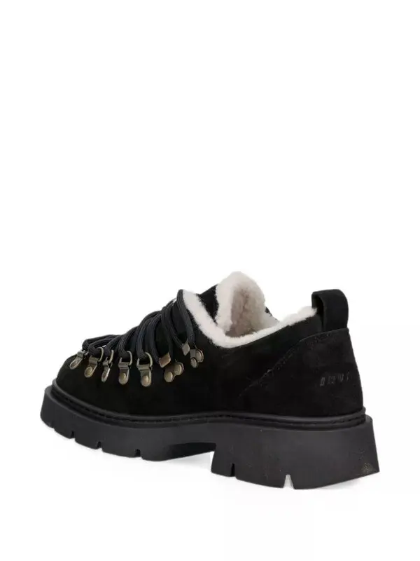 Inuikii Shearling-lined Suede Sneakers