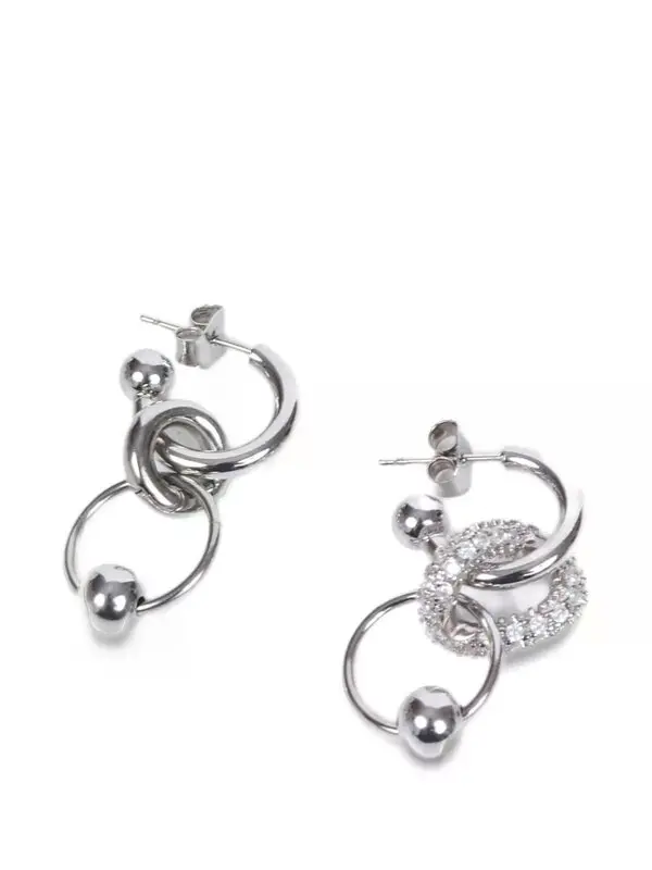 JUSTINE CLENQUET Alison Hoop Earrings