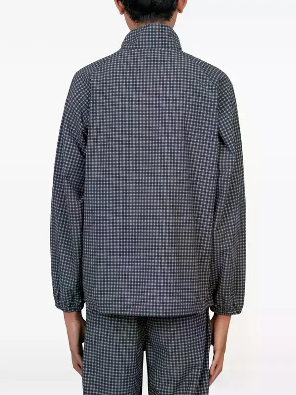 Gramicci Check-print High-neck Jacket