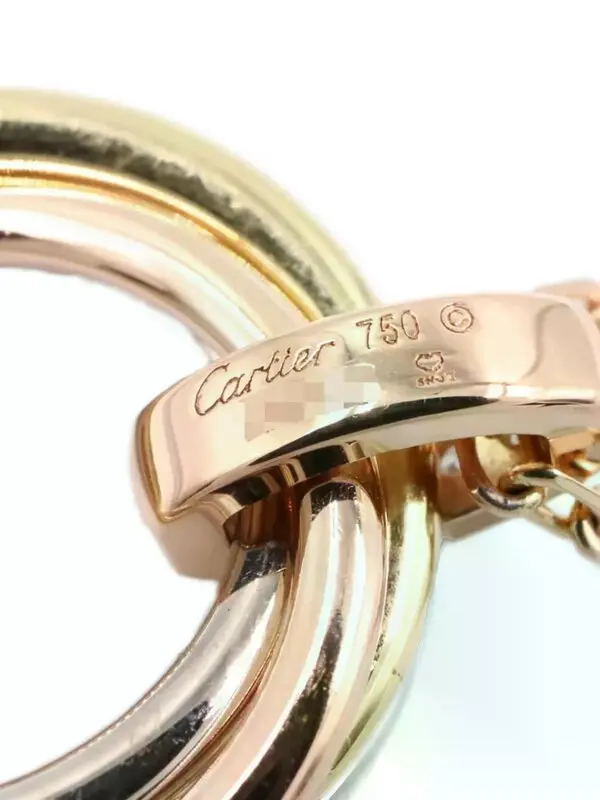 Cartier 2010s Trinity Diamond Necklace